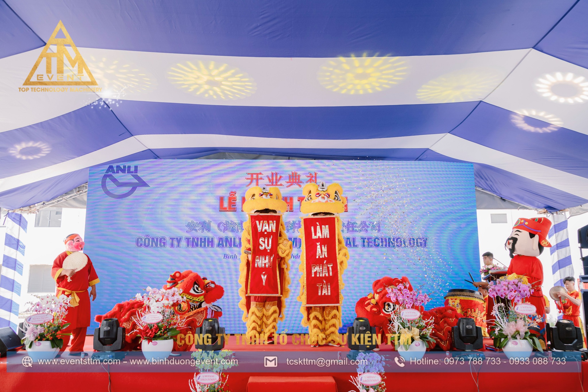 LỄ KHÁNH THÀNH NHÀ MÁY CÔNG TY ANLI (VIETNAM) MATERIAL TECHNOLOGY